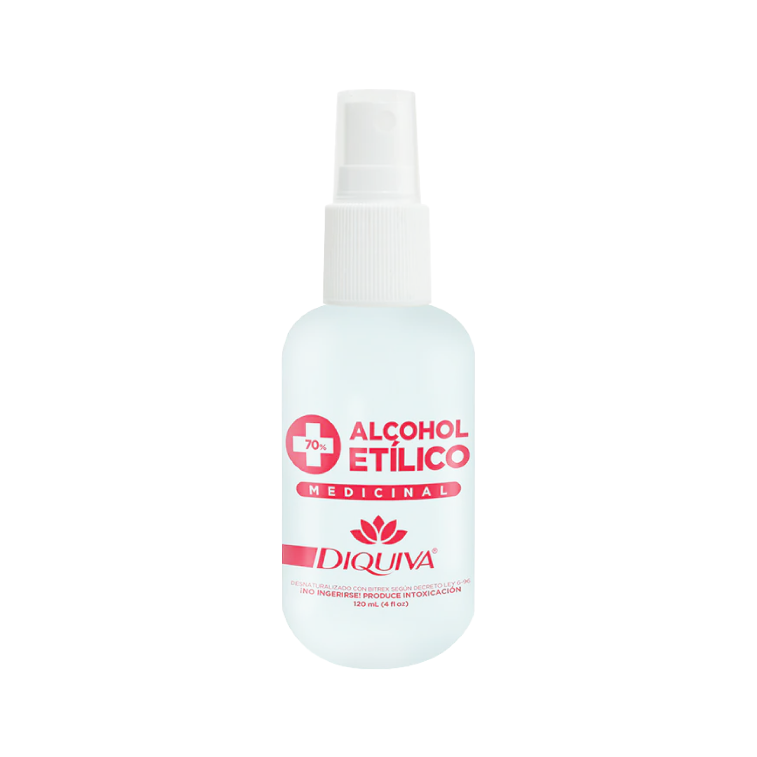 Alcohol Etílico al 70% con atomizador 120ml - G&H Medical