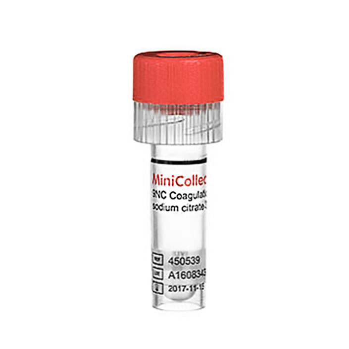 Tubo MiniCollect con Activador de Coágulo 1ml - G&H Medical